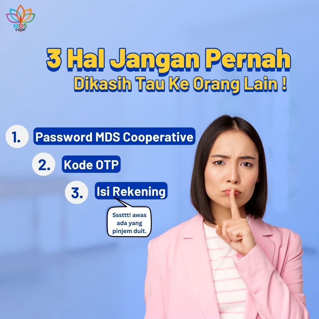 Menjaga kerahasiaan password adalah penting untuk menjaga keamanan ...